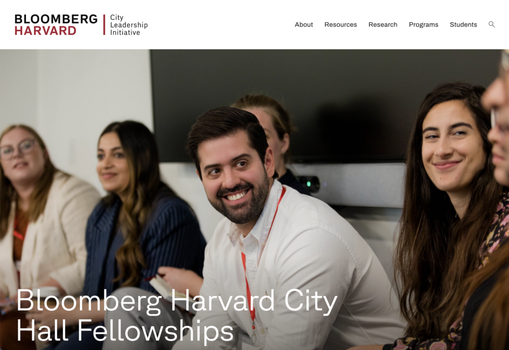 Bloomberg Harvard Summer Fellowships - Bloomberg Harvard City ...